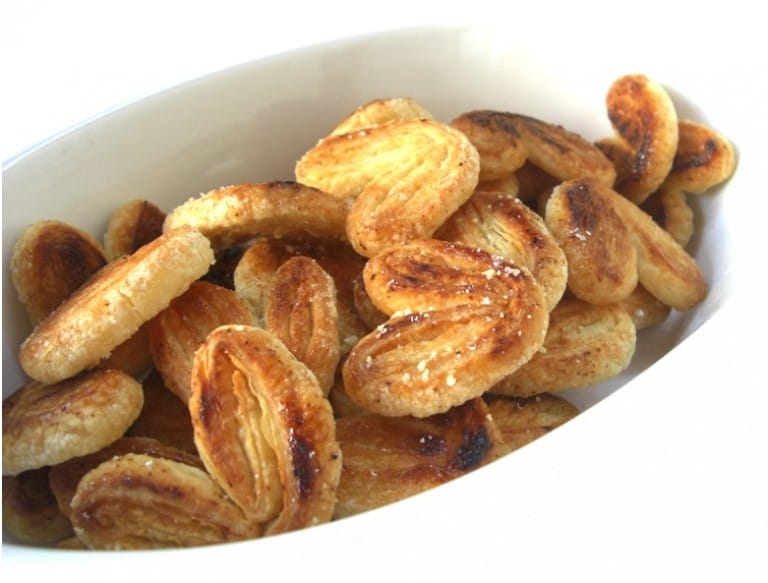 Mini palmiers - Receitas Para Todos os Gostos