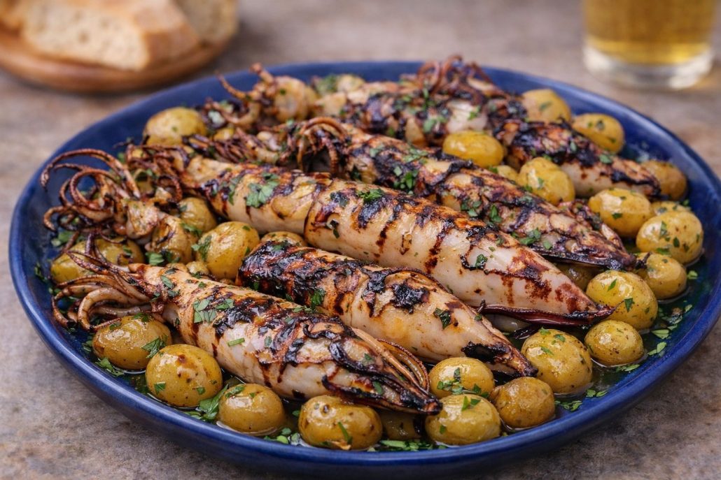 Lulas à Algarvia - Receitas Para Todos os Gostos